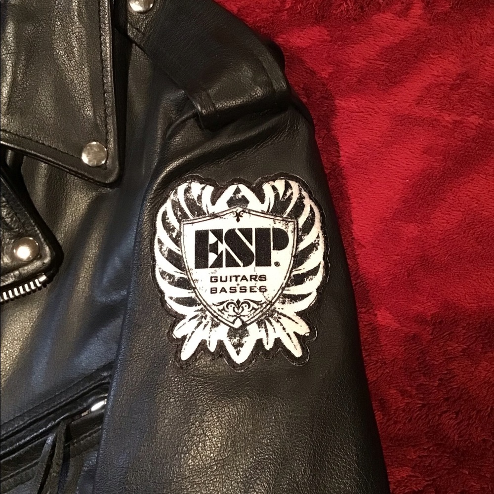 Ultra Rare Artist-Only Esp Guitars Leather Jacket - Gem